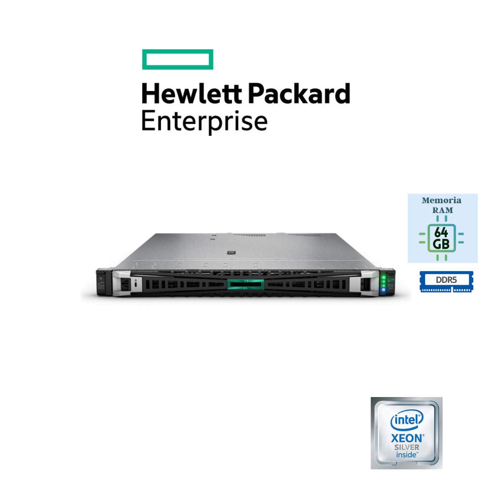 SERVIDOR HPE PROLIANT DL320 GEN 11 INTEL XEON SILVER 4510 - INFOTECH